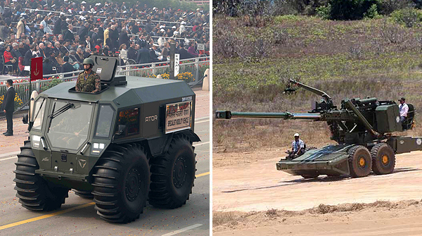 ATOR N1200 Special Vehicles and ATAGS